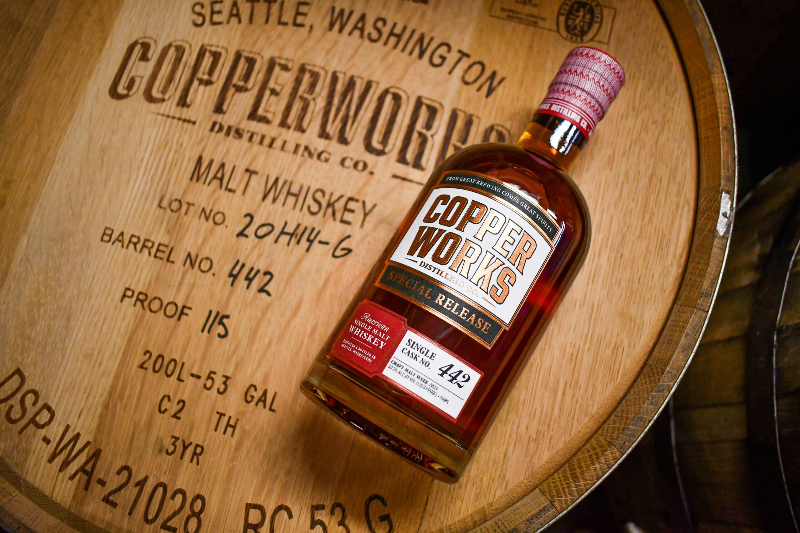 Copperworks American Single Malt, Single Cask No. 442 Release - Craft ...